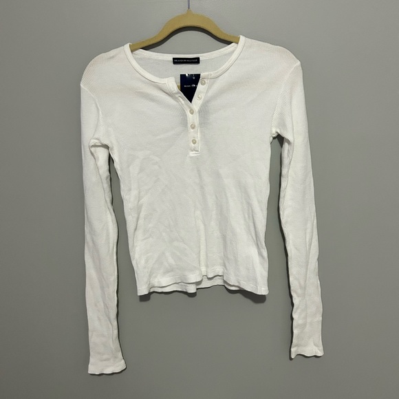 Brandy Melville | Tops | Brandy Melville Ahern Thermal Top | Poshmark